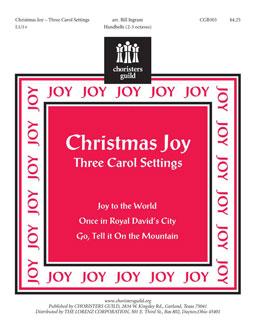 Christmas Joy: Three Carol Settings