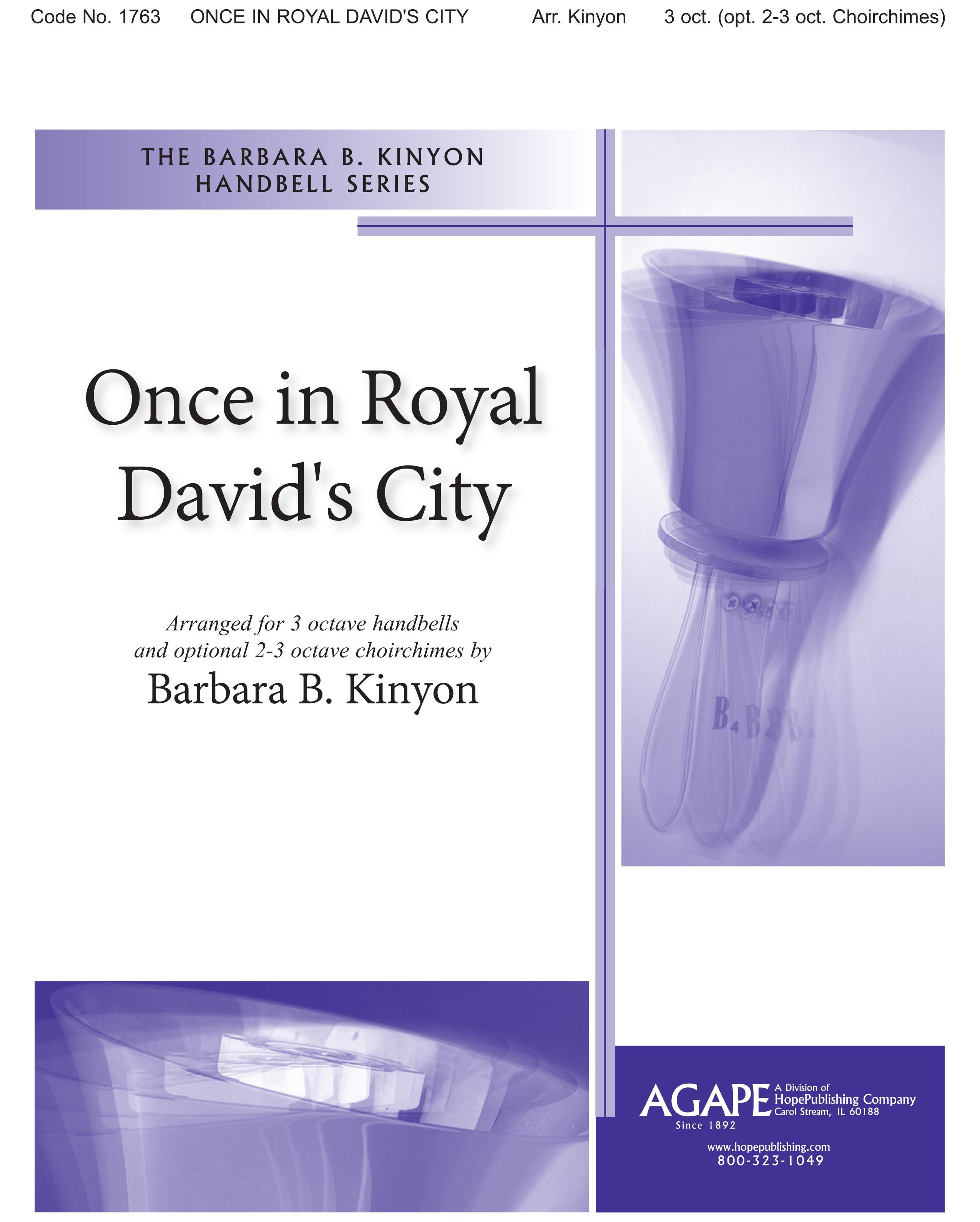 Once in Royal David's City - arr. Kinyon: ChimeWorks