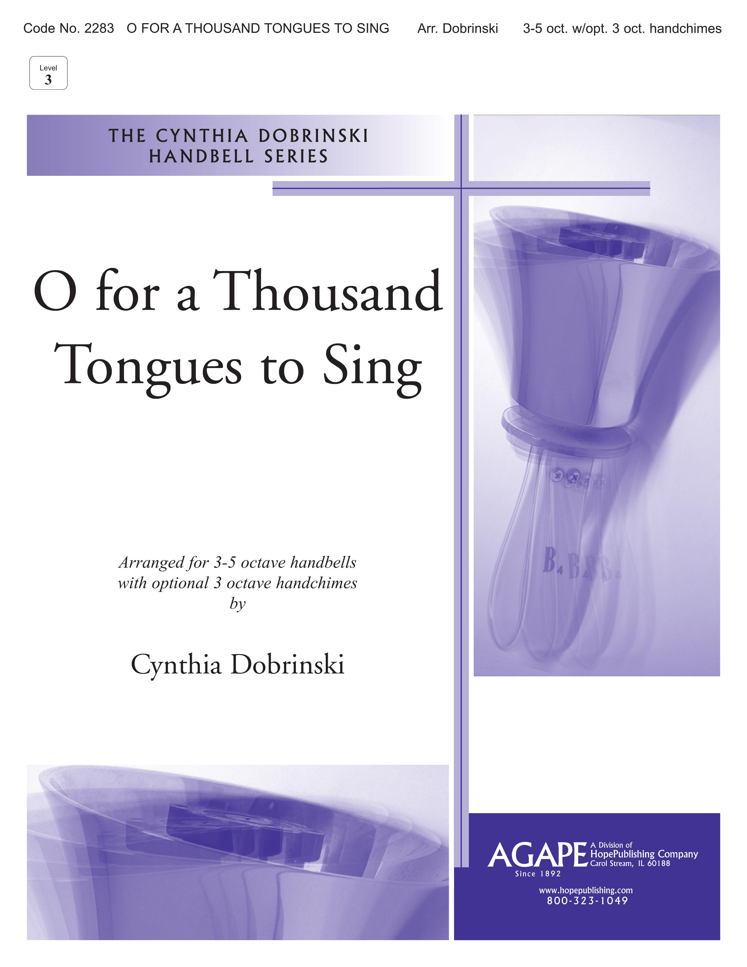 O For a Thousand Tongues to Sing - arr. Dobrinski: ChimeWorks