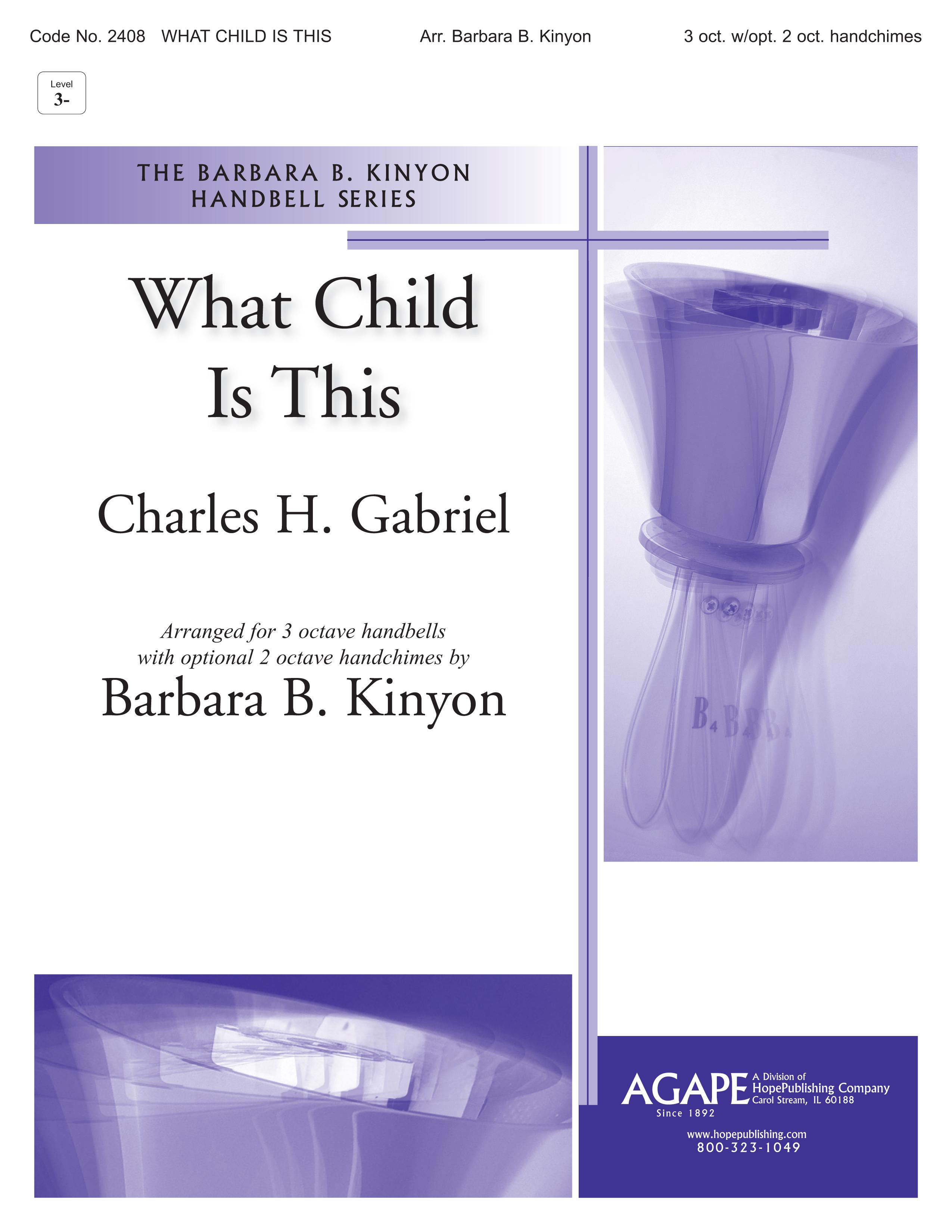 What Child is This? - arr. Kinyon (3 Oct): ChimeWorks